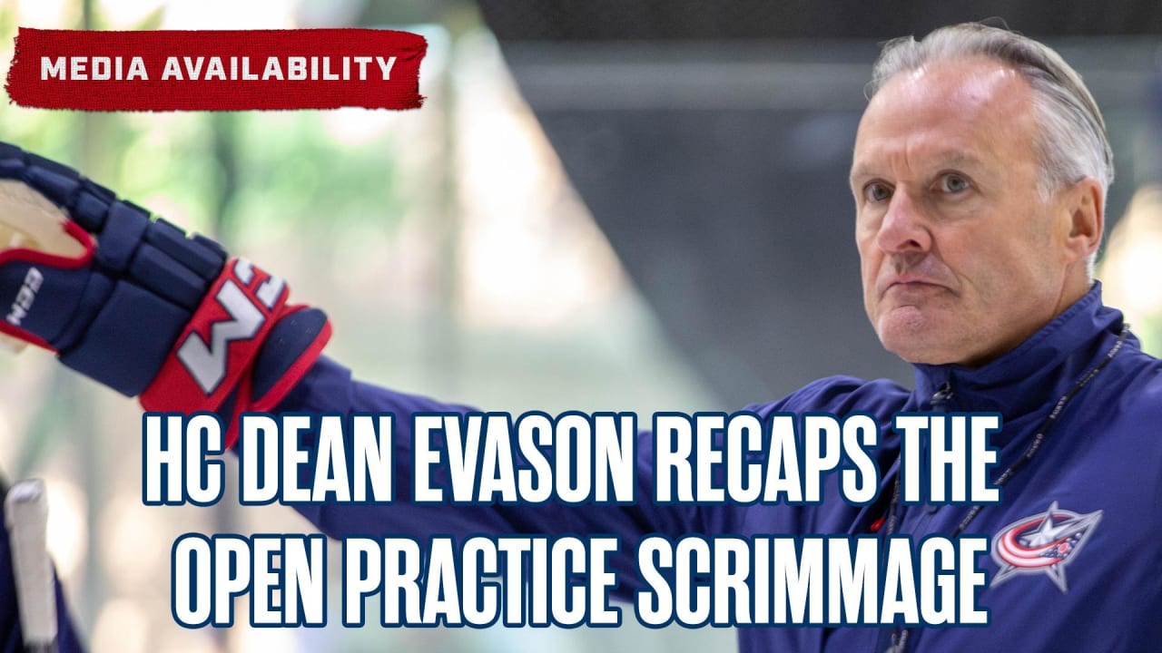 Head Coach Dean Evason Recaps the Open Practice Scrimmage | Media ...