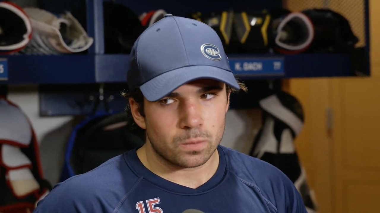 Postgame vs. WSH: Newhook | Montréal Canadiens