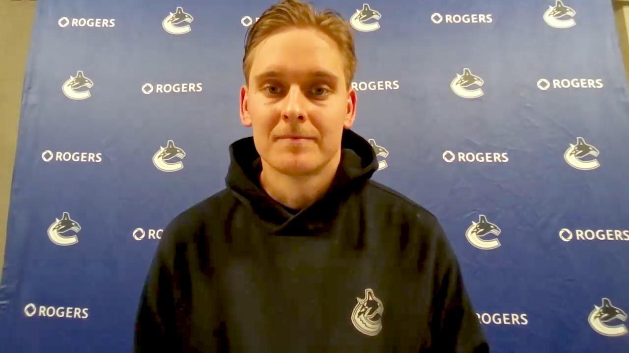 PRACTICE | Kevin Lankinen | Vancouver Canucks PRACTICE | Kevin Lankinen | Vancouver Canucks