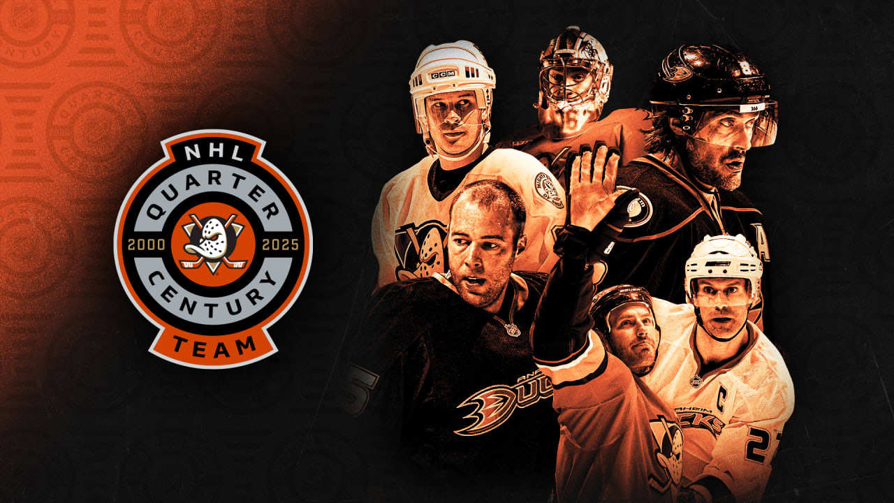 NHL Announces Ducks Quarter Century Team | Anaheim Ducks