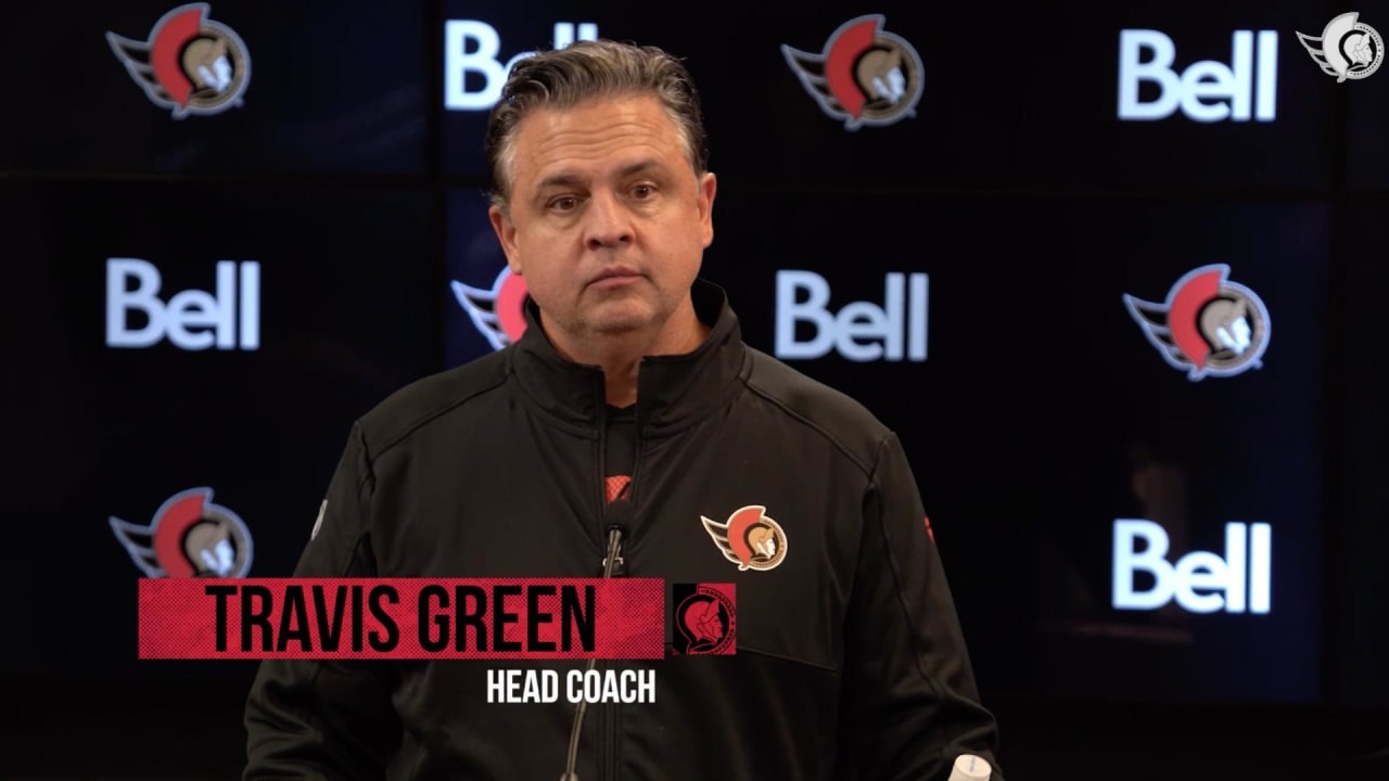 Travis Green Media Availability Nov. 18 | Ottawa Senators