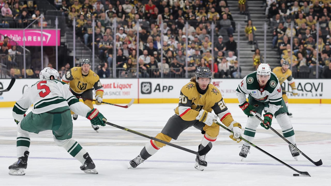 Golden Knights Fall, 5-2, in Game 2 as Minnesota Ties Series | Vegas ...