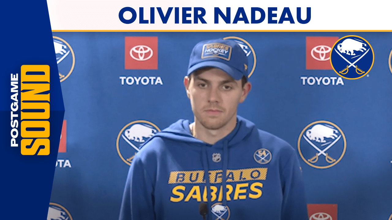 Nadeau | Postgame vs. NJD | Buffalo Sabres