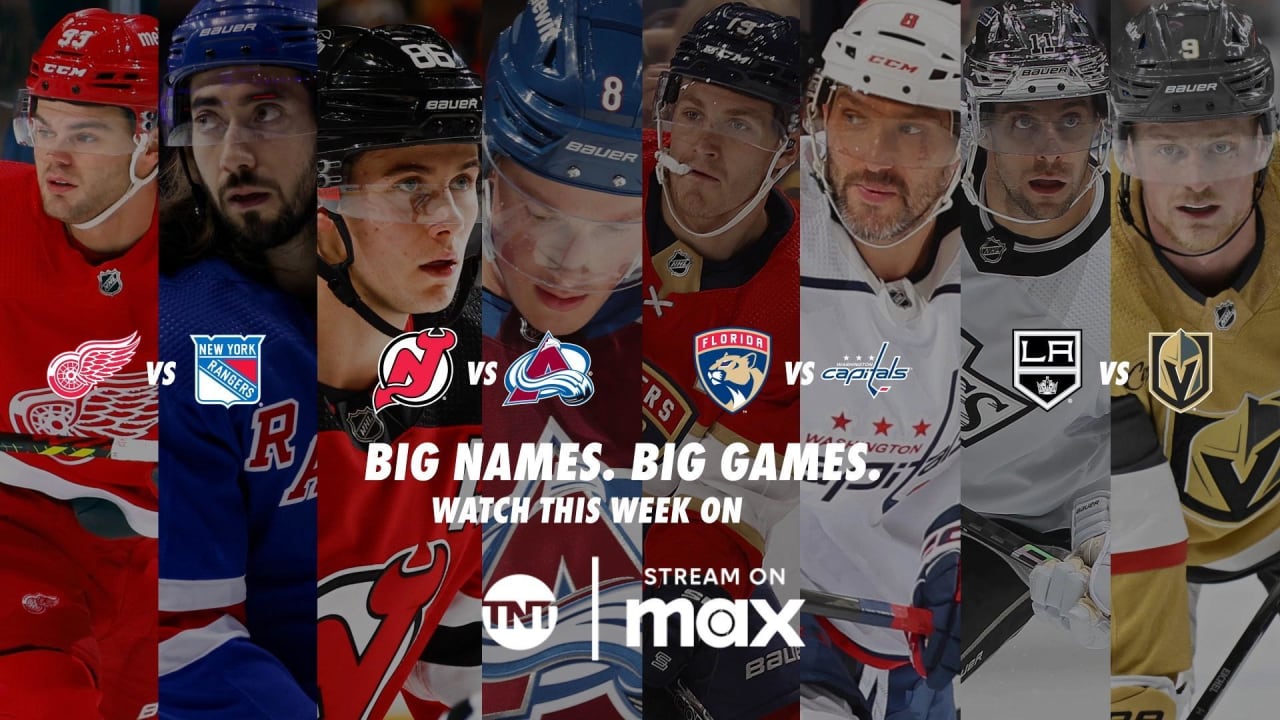 Tune in for NHL action on TNT/Max | NHL.com