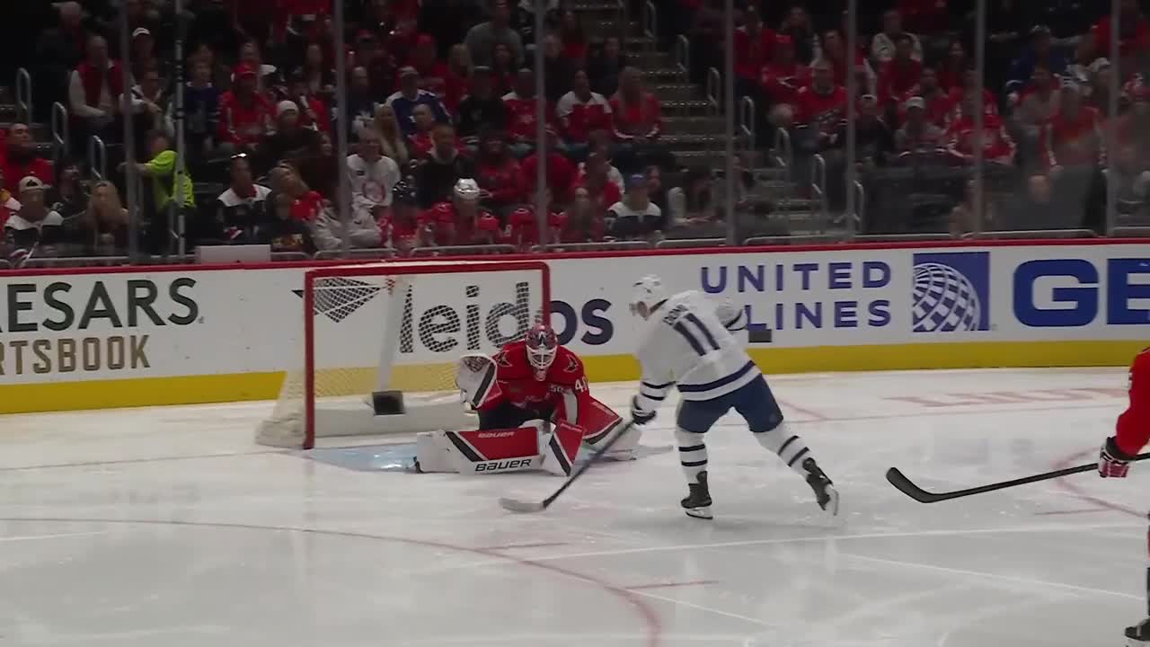 TOR@WSH: Thompson with a great save against Max Domi | NHL.com