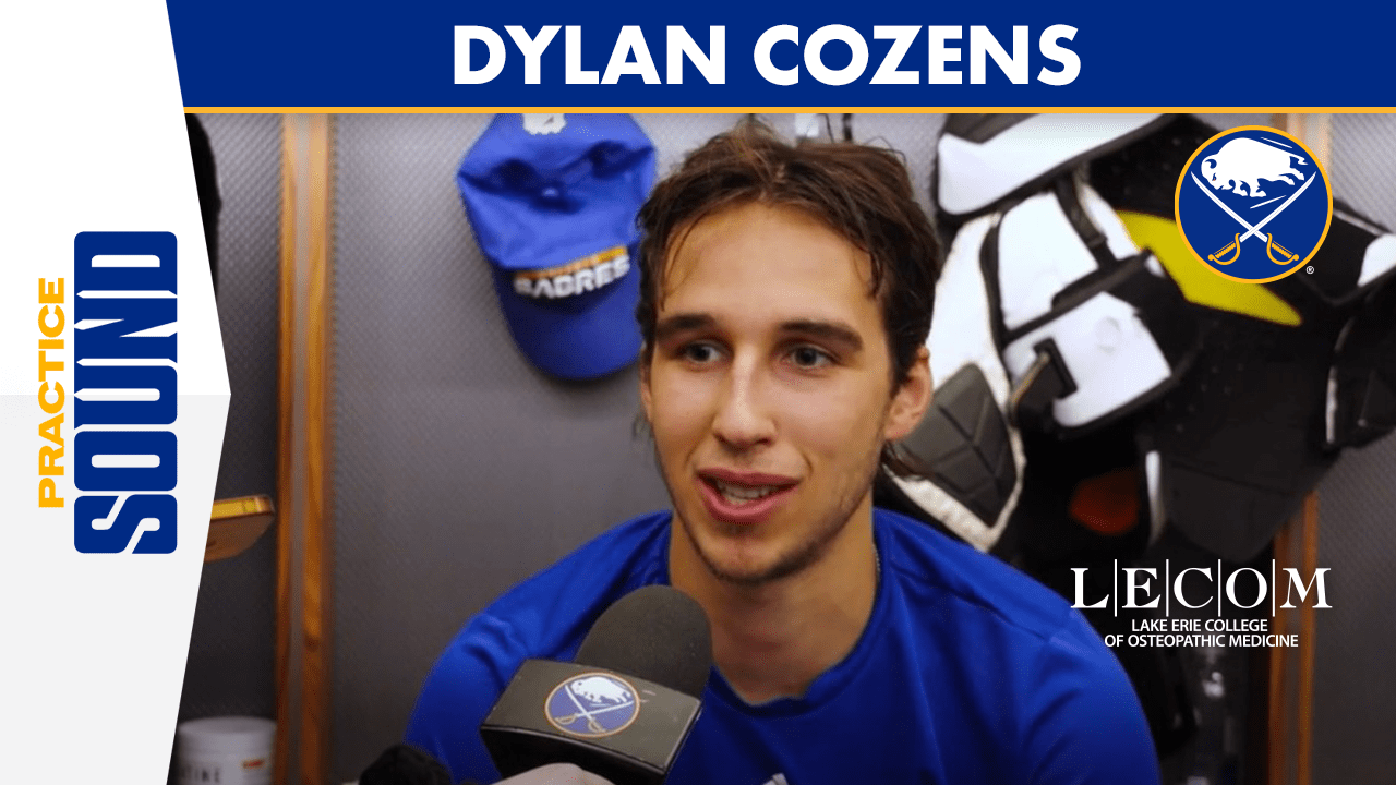 Cozens After Practice | Buffalo Sabres