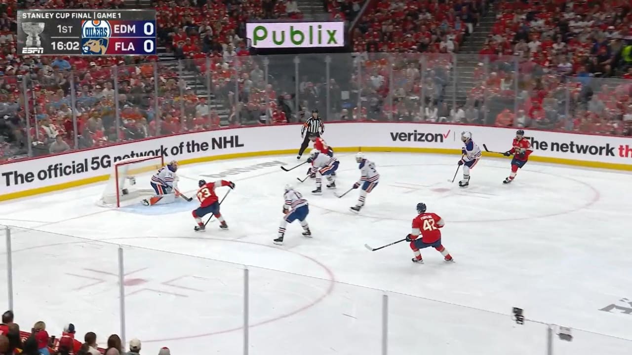 FLA vs. EDM: Verhaeghe strikes first | Florida Panthers