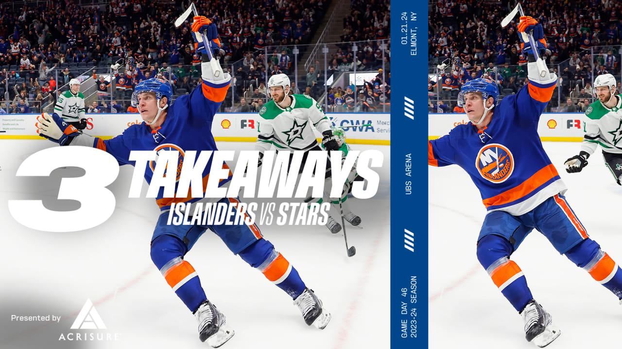 3 Takeaways: Islanders Resilient in Roy’s Coaching Debut | New York ...