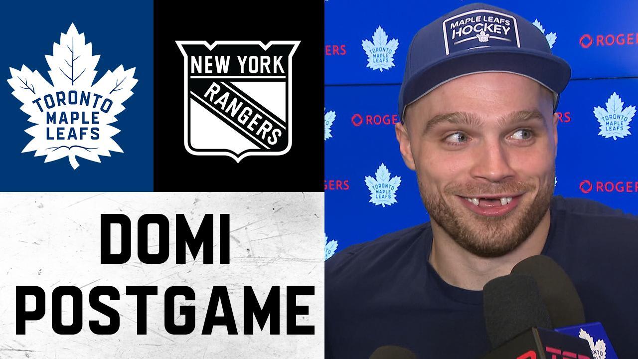 Max Domi | Post Game | Toronto Maple Leafs