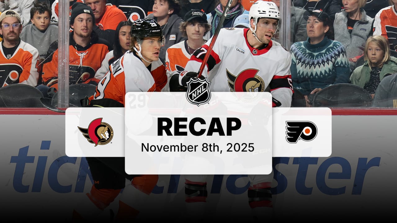 Zostrih: PHI-OTT 2:3 pp | NHL.com/sk