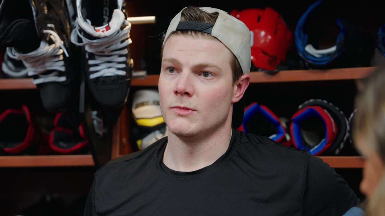 Postgame Quotes: Eric Robinson | Carolina Hurricanes