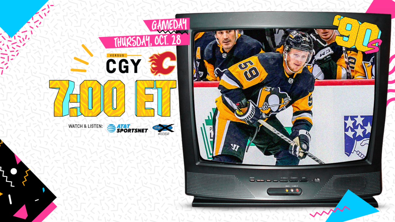 Game Preview: 10.28.21 vs. CGY | Pittsburgh Penguins