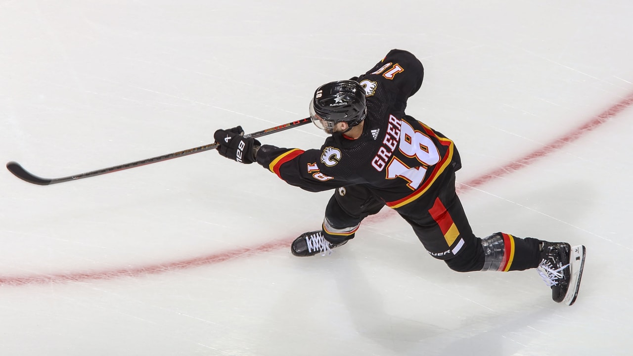 Greer Out With Fractured Foot | Calgary Flames
