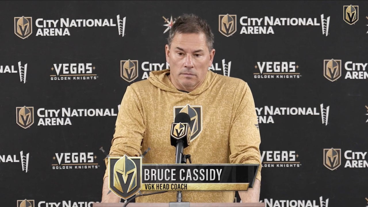 Bruce Cassidy Availability 1/3 | Vegas Golden Knights