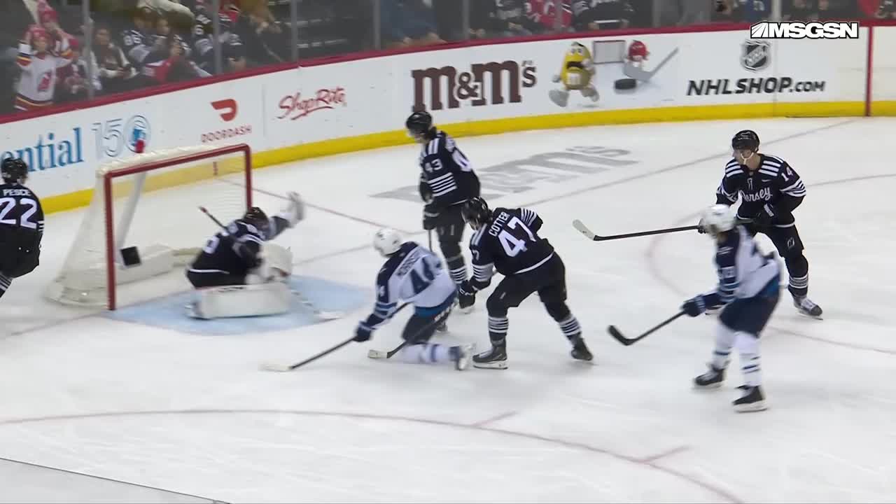 WPG@NJD: Markstrom with a great save against Josh Morrissey | NHL.com