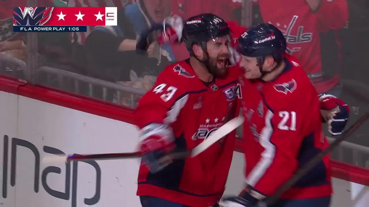 FLA@WSH: Wilson scores SHG against Sergei Bobrovsky | Washington Capitals