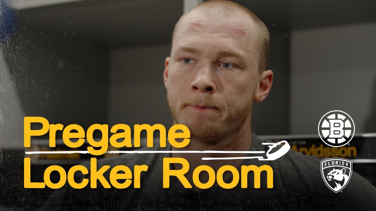 Locker Room Raw: Morgan Geekie | Boston Bruins