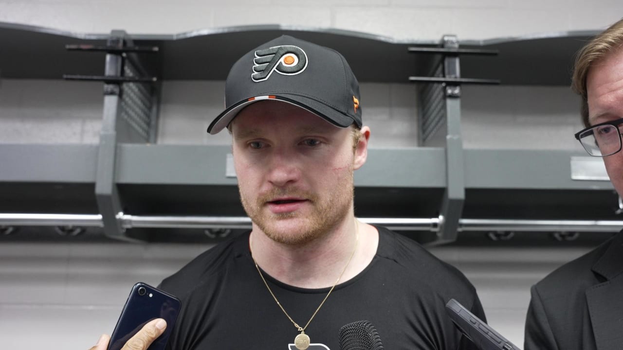 12/16 PHI @ MTL Postgame: Carl Grundstrom | Philadelphia Flyers
