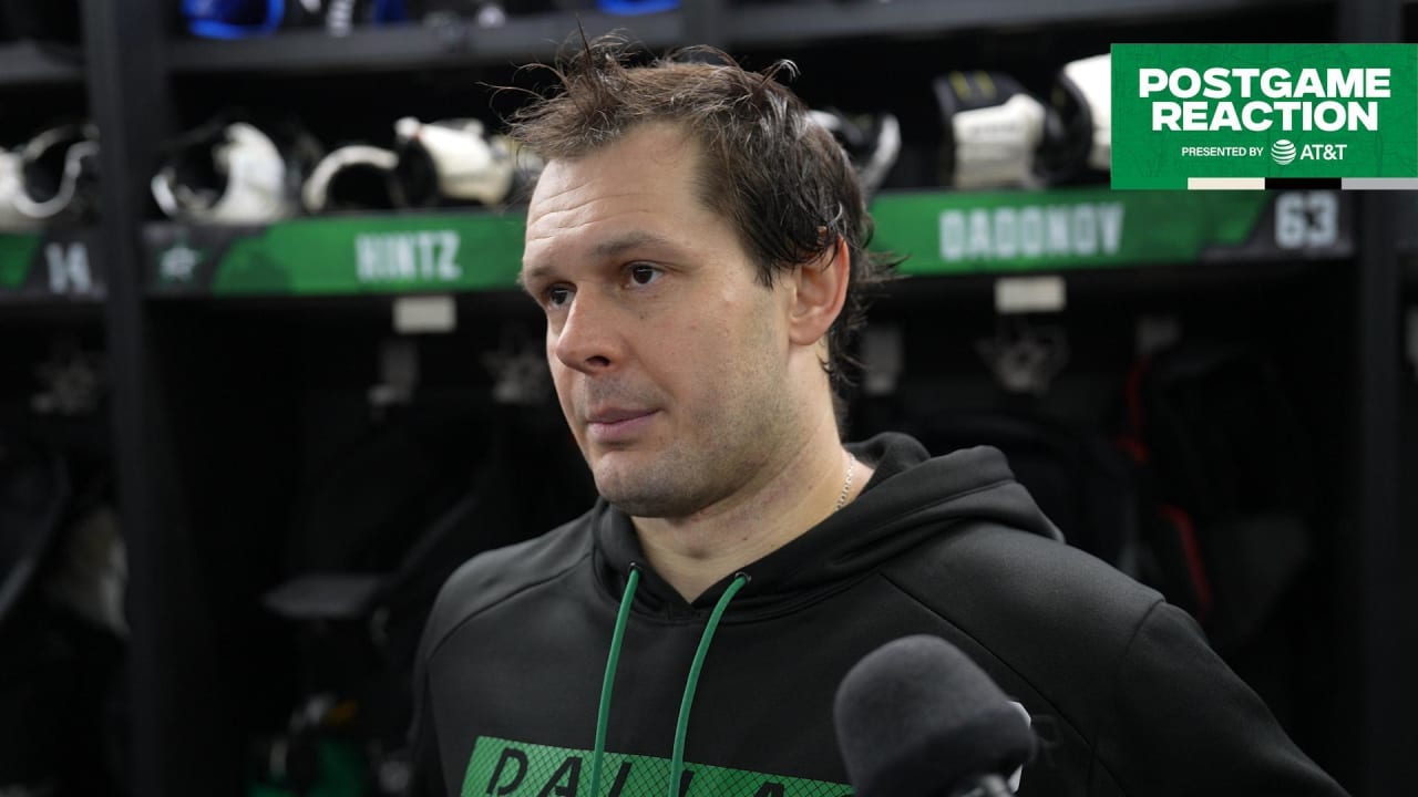 BOS@DAL Postgame: Evgenii Dadonov | Dallas Stars