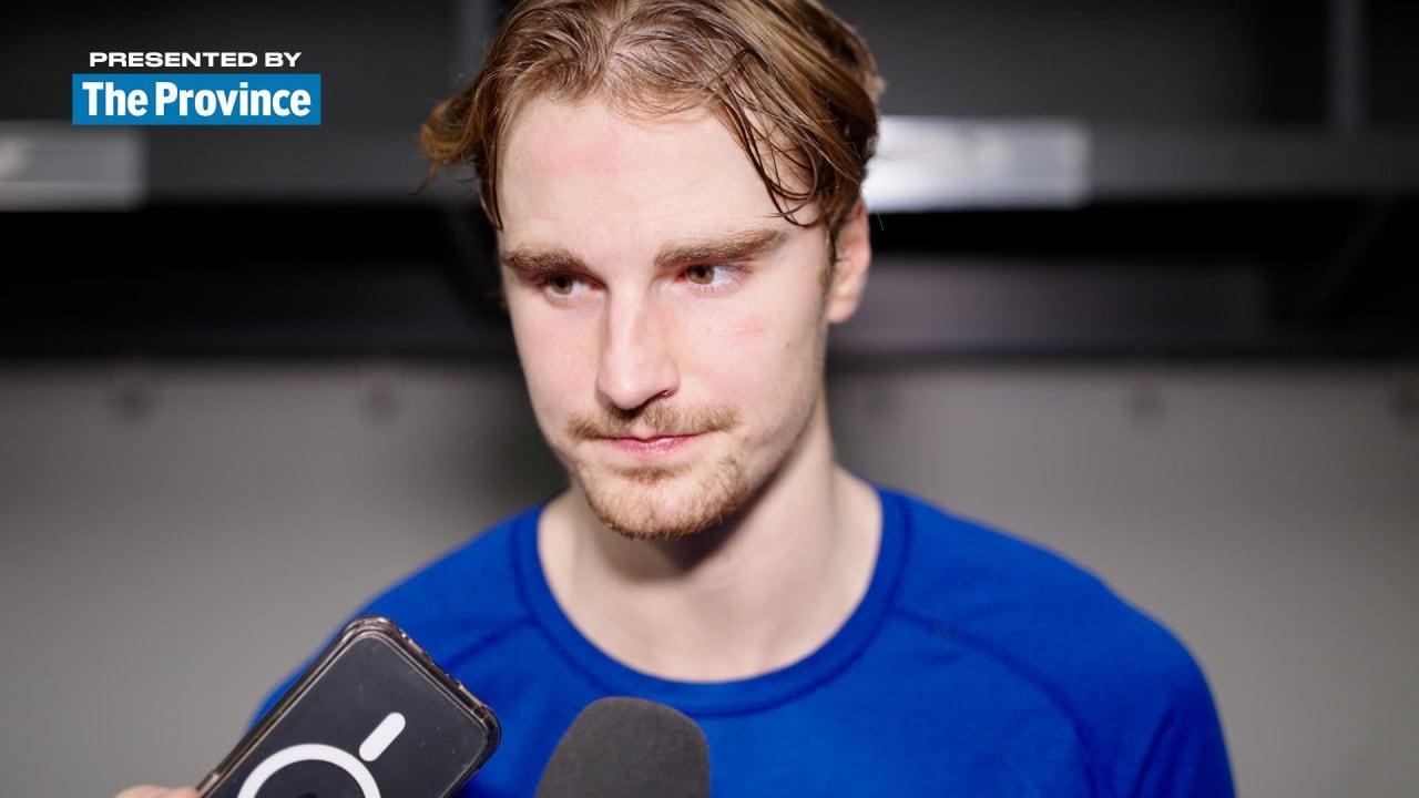 POSTGAME | Aman at NSH | Vancouver Canucks