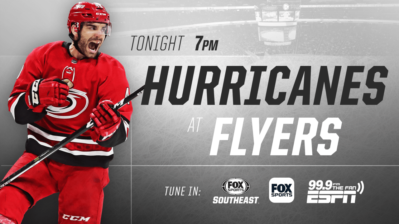 Preview: Hurricanes at Flyers | Carolina Hurricanes
