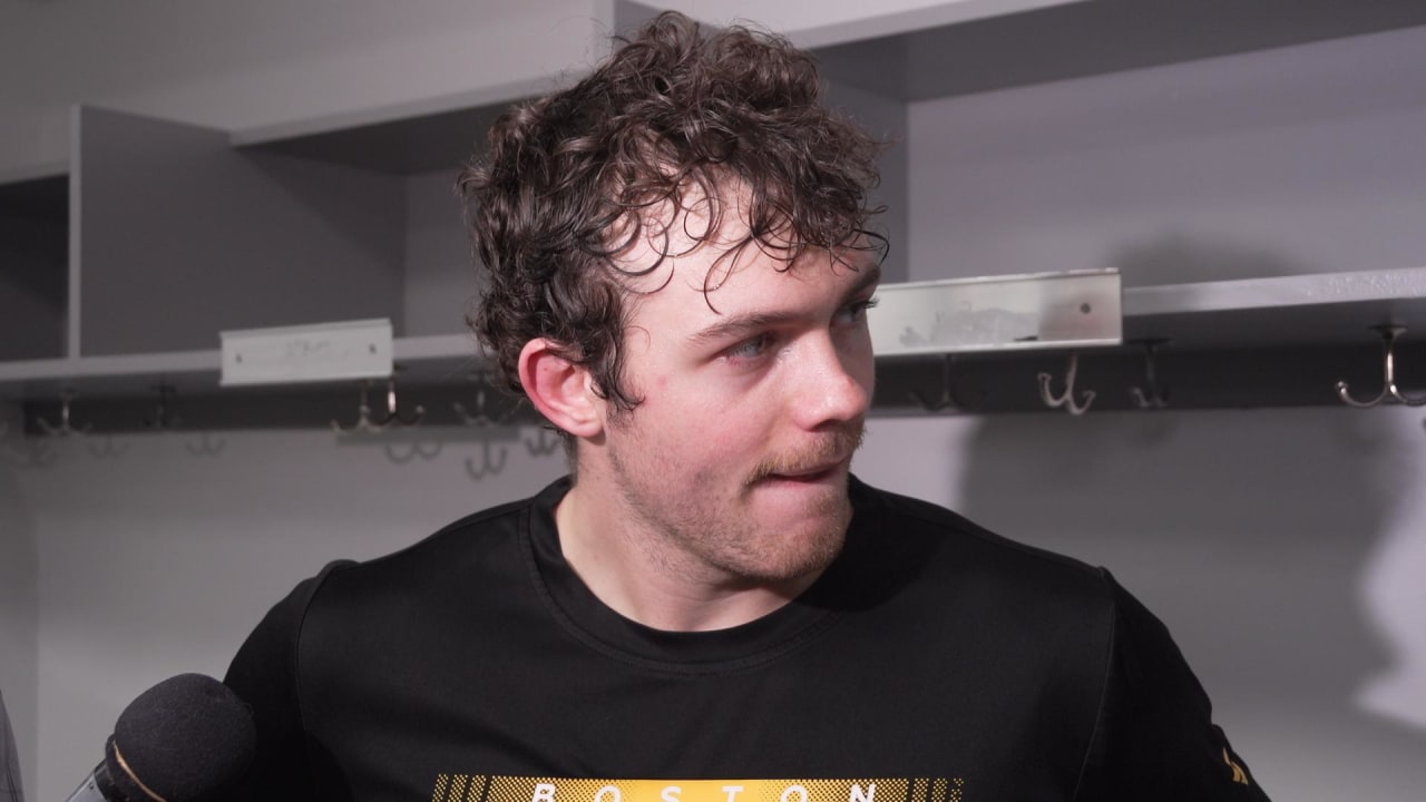 Locker Room Raw: Johnny Beecher | Boston Bruins