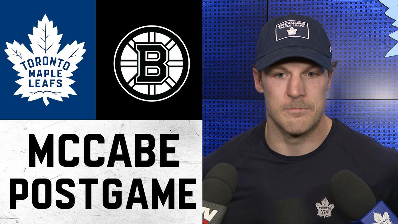 Jake McCabe | Post Game | Toronto Maple Leafs