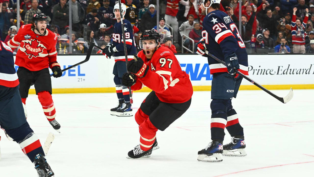4 NATIONS | McDavid Goal | Edmonton Oilers