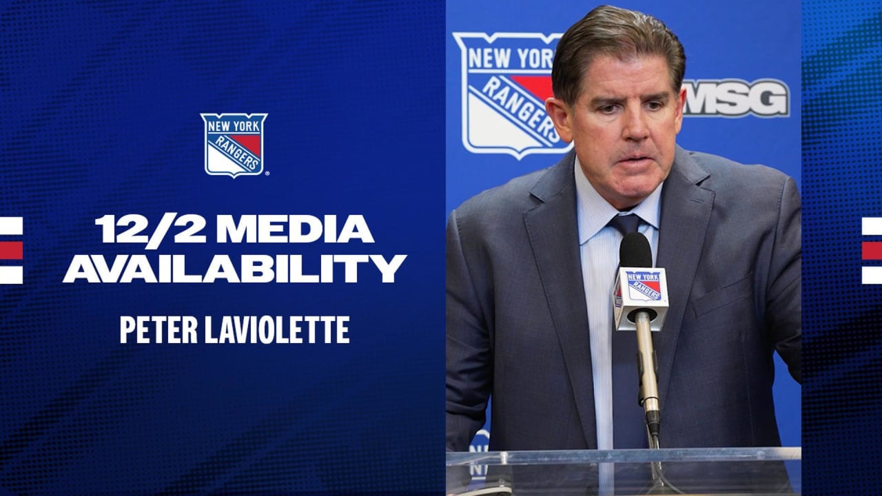 Postgame: Laviolette | New York Rangers