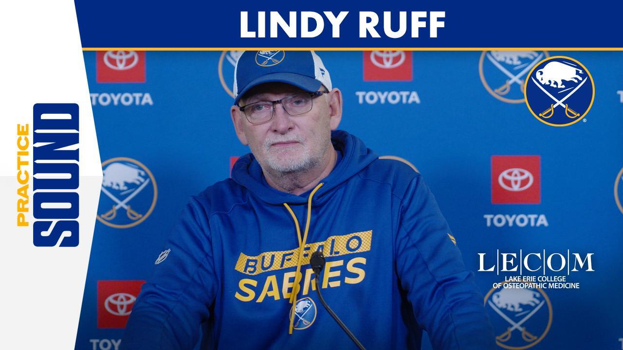 Ruff | Practice | Buffalo Sabres