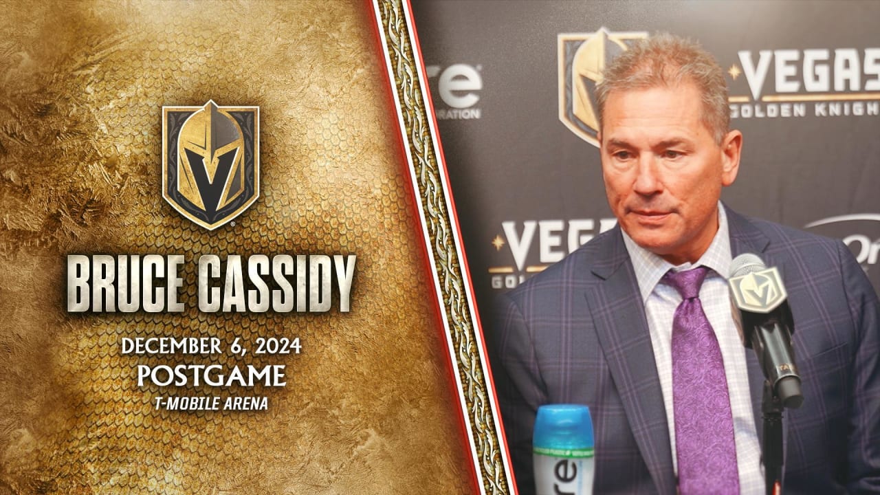 Bruce Cassidy Postgame 12/6 | Vegas Golden Knights