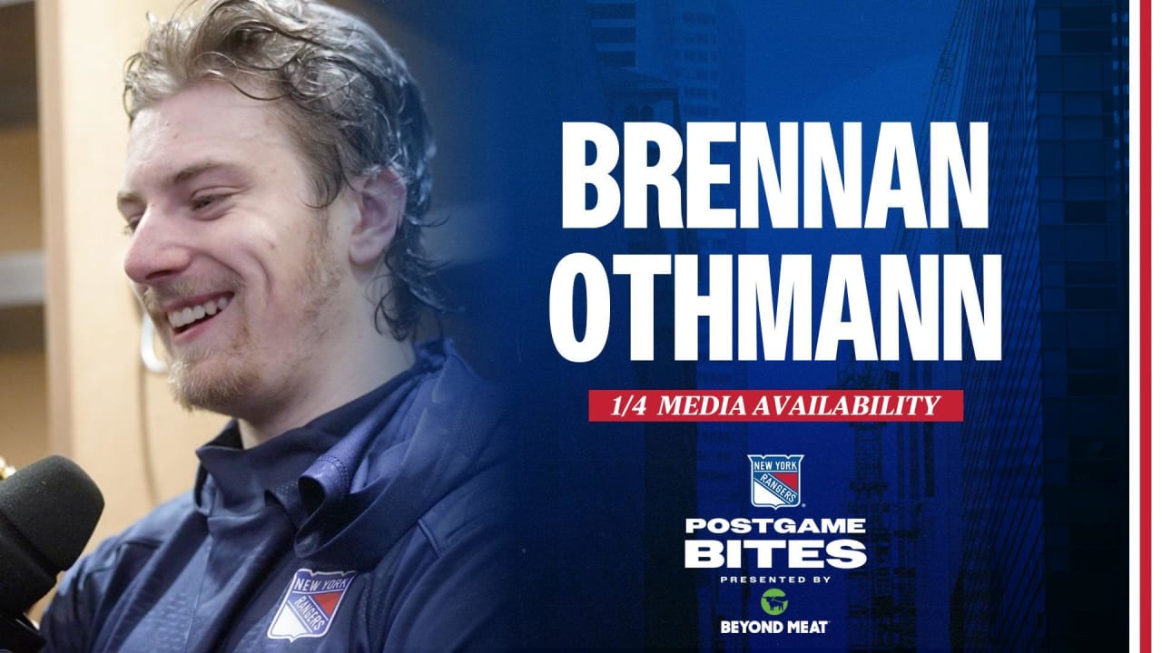 Postgame: Othmann | New York Rangers