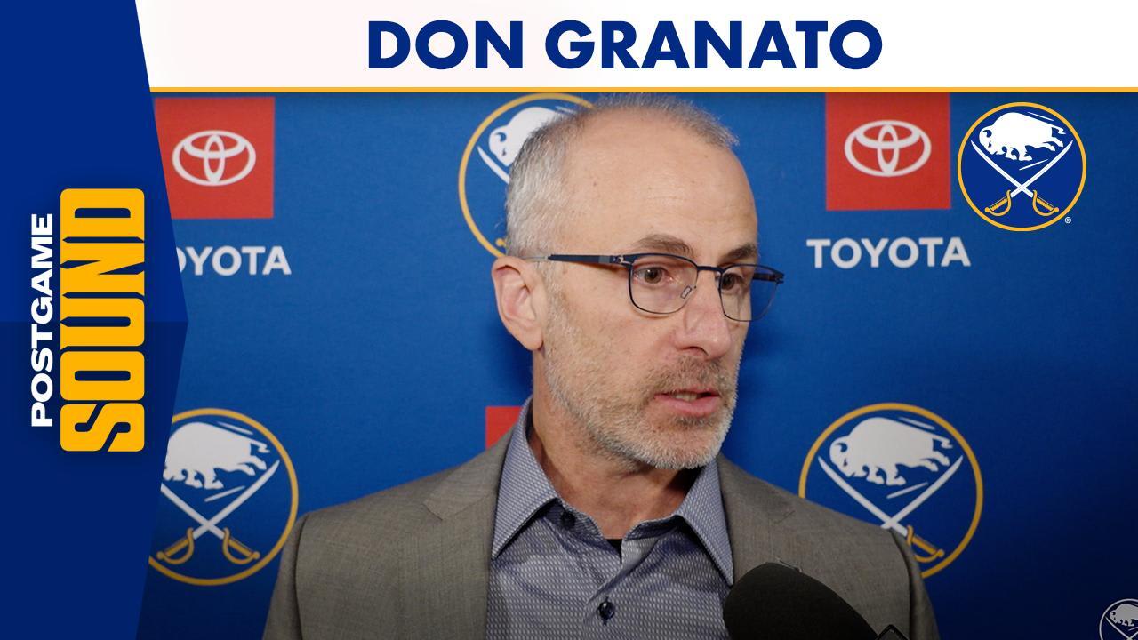 Don Granato Postgame at SJS | Buffalo Sabres