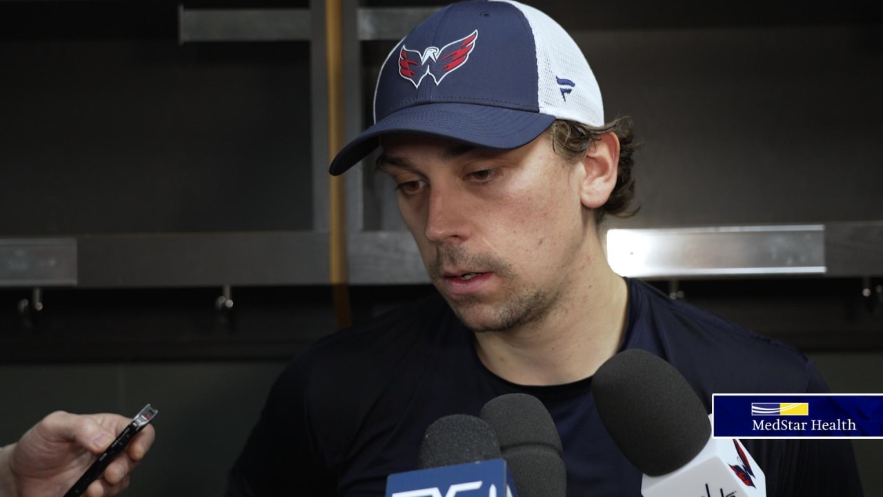 Dylan Strome | Postgame | Washington Capitals