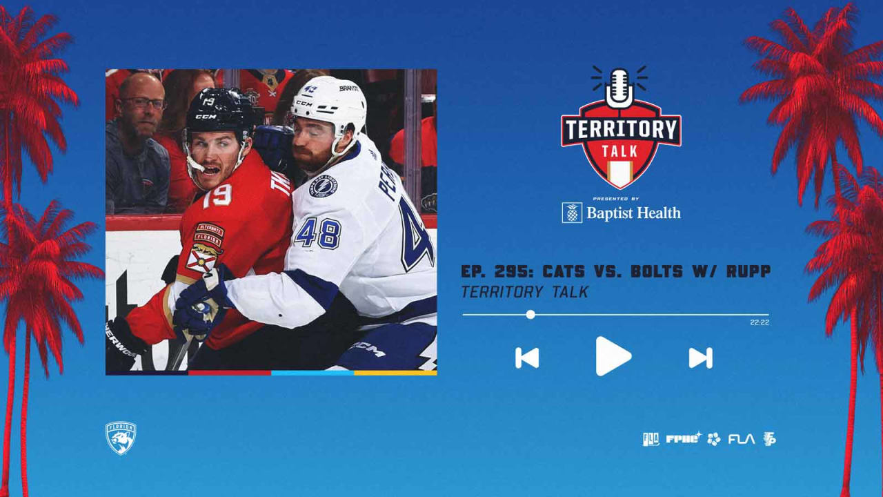 Territory Talk: Cats vs. Bolts with Mike Rupp (Ep. 295) | Florida Panthers