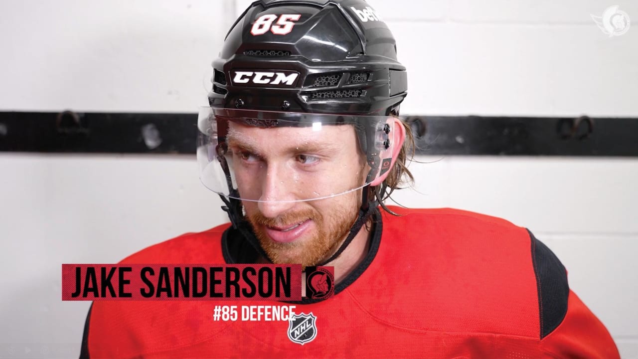 Jake Sanderson Media Availability - Jan. 5 | Ottawa Senators