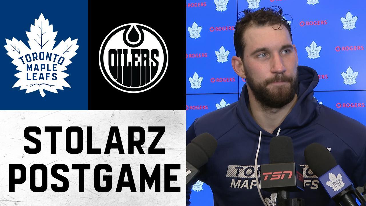 Anthony Stolarz | Post Game | Toronto Maple Leafs