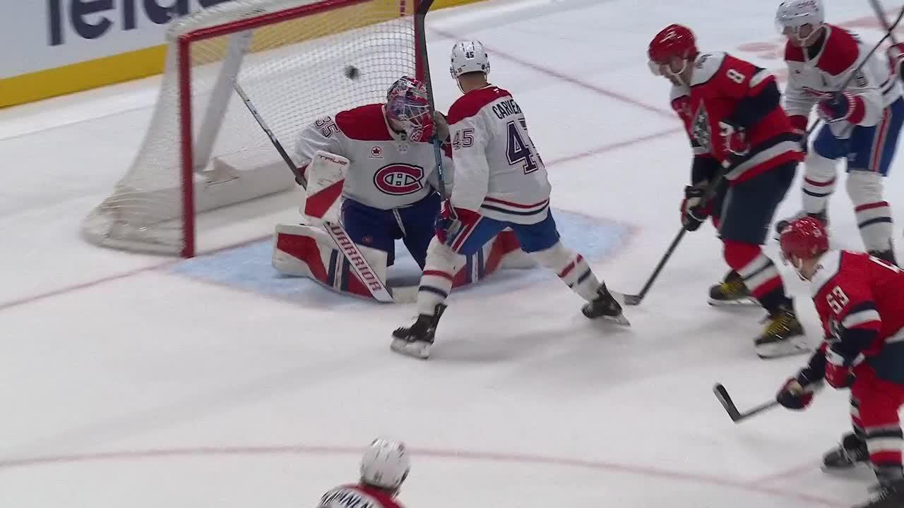 MTL@WSH: Frank scores goal against Samuel Montembeault | Washington ...
