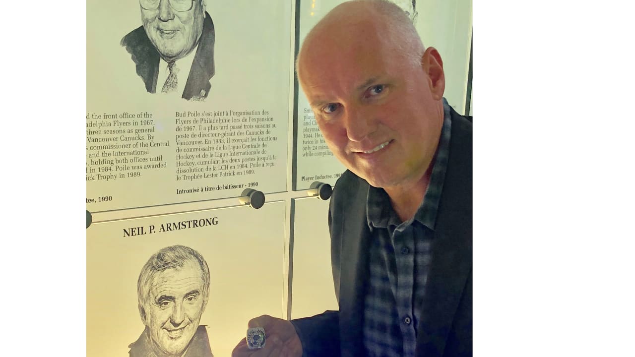 Armstrong pays tribute to dad on Blues' Hall of Fame trip | NHL.com