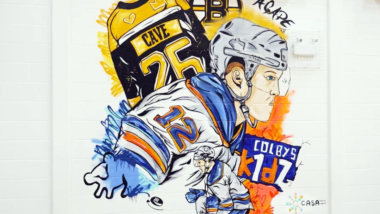 COMMUNITY | Colby Cave Mural | Edmonton Oilers