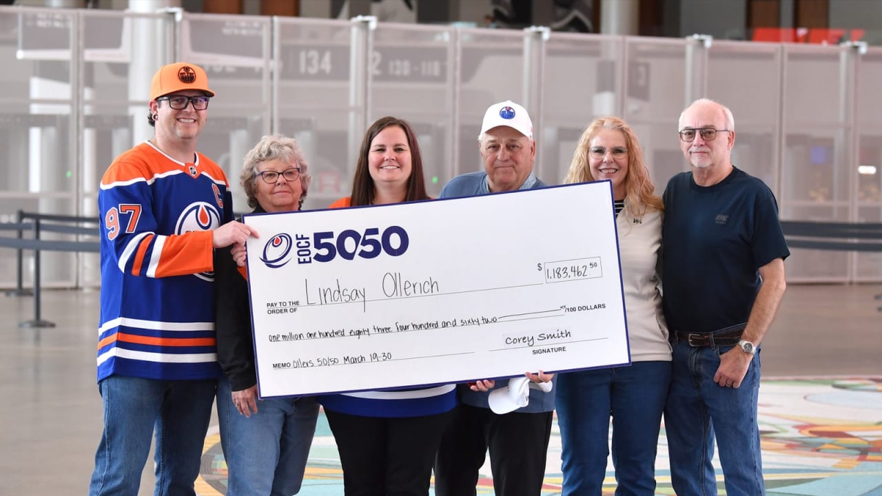 EDM 50/50 Winners | Edmonton Oilers