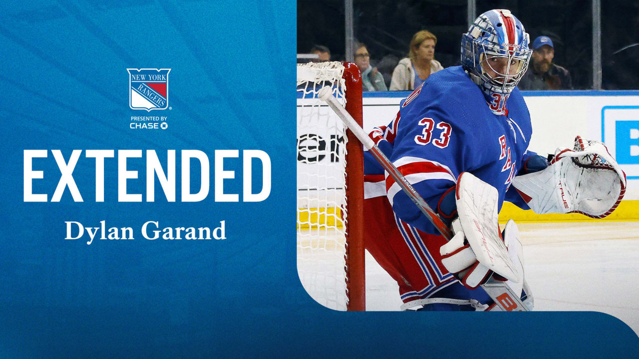 Rangers Agree to Terms with Dylan Garand | New York Rangers
