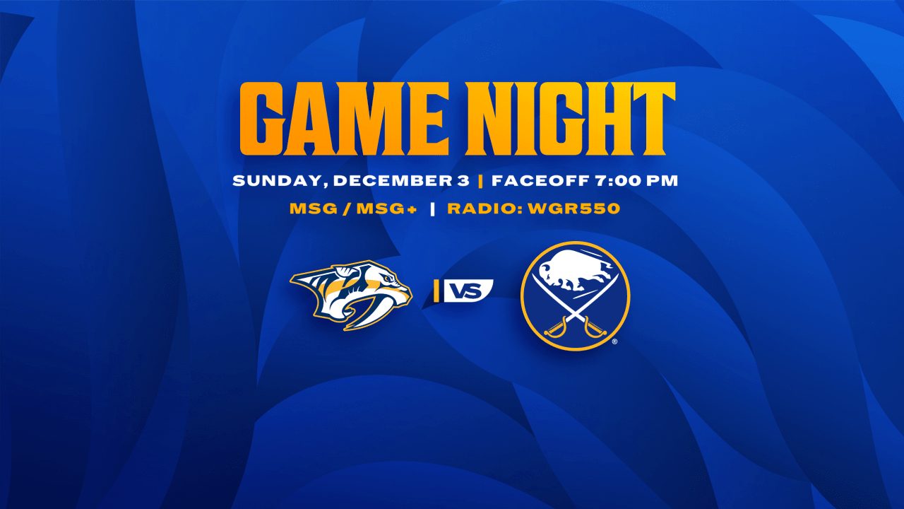 Game Night | Sabres vs. Predators | Buffalo Sabres