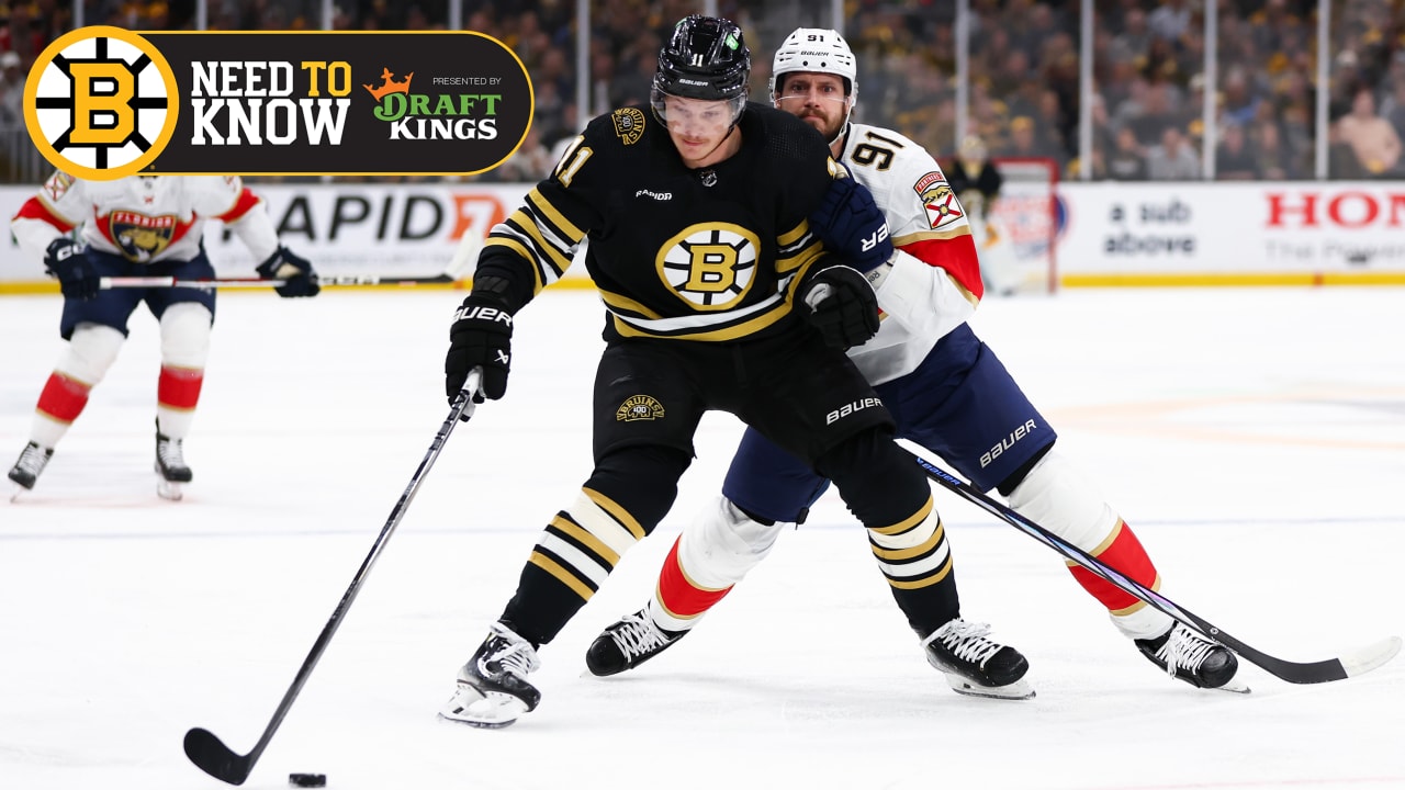 Need to Know: Bruins vs. Panthers | Game 4 | Boston Bruins