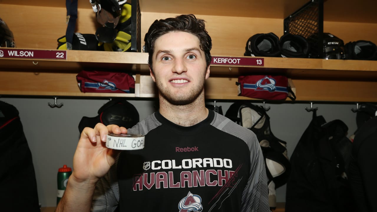 Kerfoot Scores First NHL Goal | Colorado Avalanche