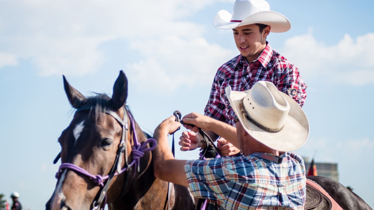 FLAMES TO RIDE IN CALGARY STAMPEDE PARADE | Calgary Flames
