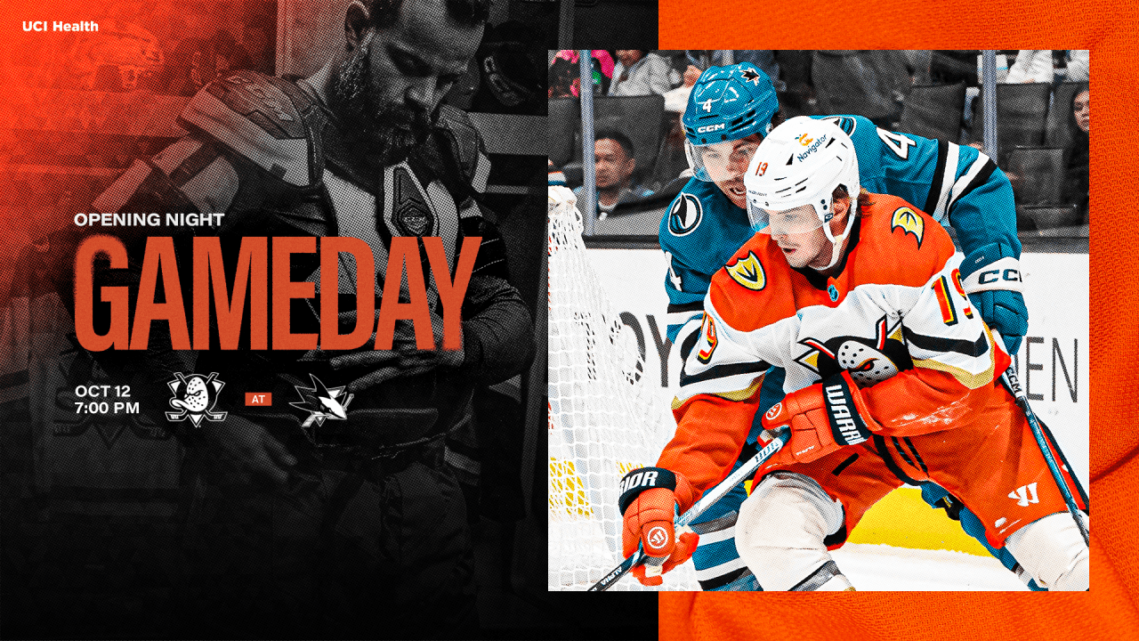 Preview: Ducks Open 2024-25 Season Tonight in San Jose | Anaheim Ducks