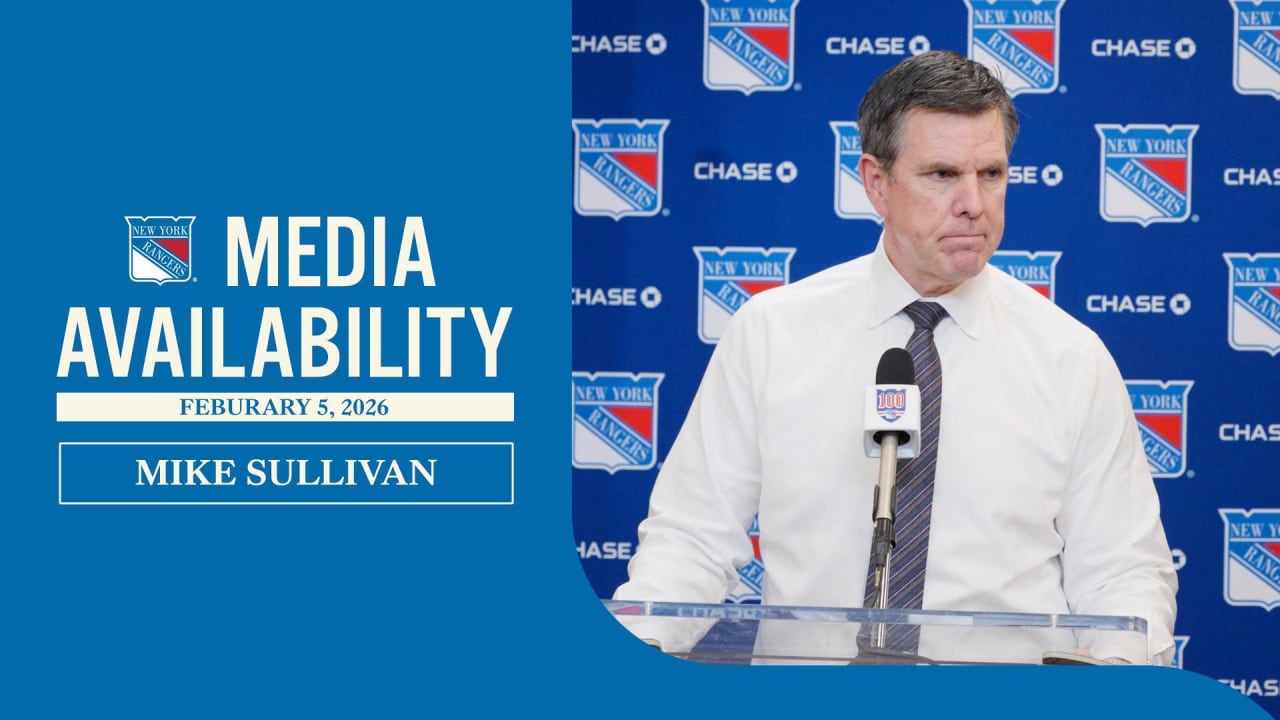 Postgame: Mike Sullivan | New York Rangers