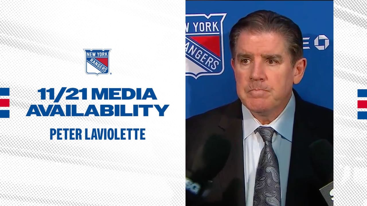 Postgame: Laviolette | New York Rangers