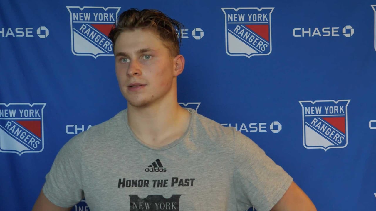 Pajuniemi Media Availability | New York Rangers